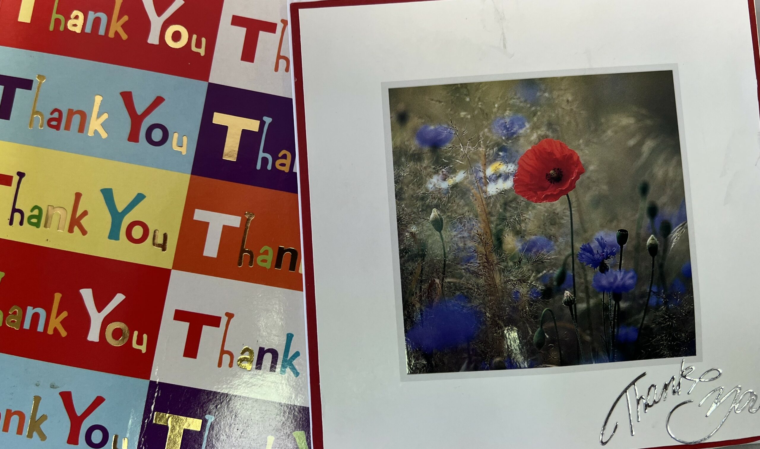 Many thank you Cards from Nightingale Clients - Richard Nightingale